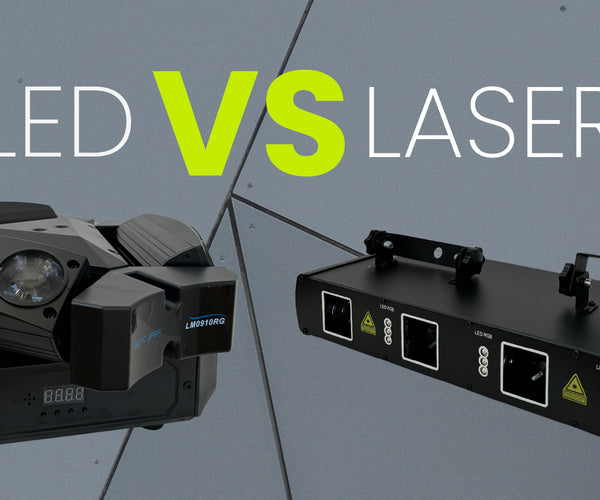 LASER VS LED: Art of Illumination in the World of Nightclubs and Shows